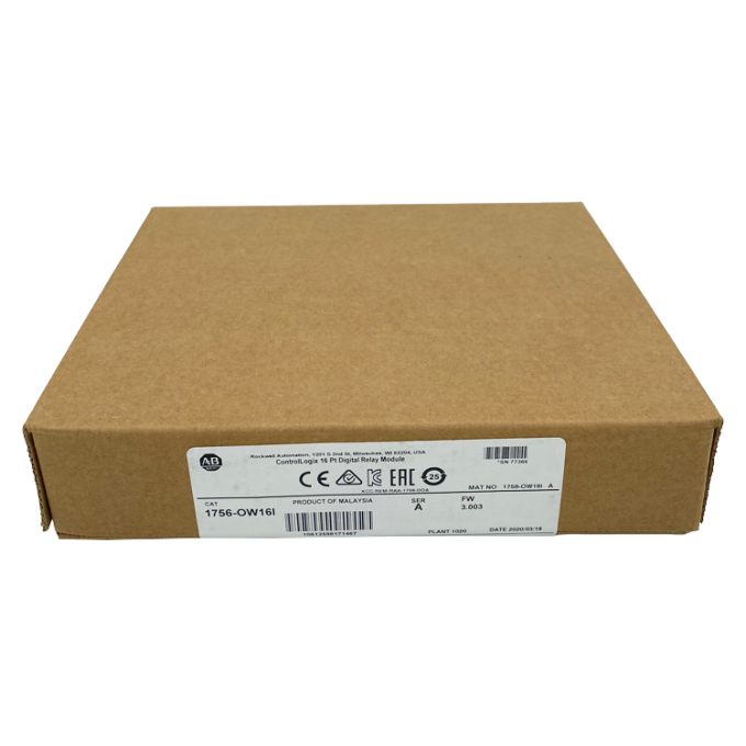Allen Bradley PLC ControlLogix 16 Pt Digital Relay Module 1756-OW16I Allen Bradley PLC ControlLogix 16 Pt Digital Relay Module 1756-OW16I